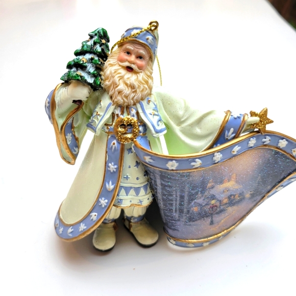 Ashton-Drake | Holiday | Thomas Kinkade Ashton Drake Frosty Christmas ...